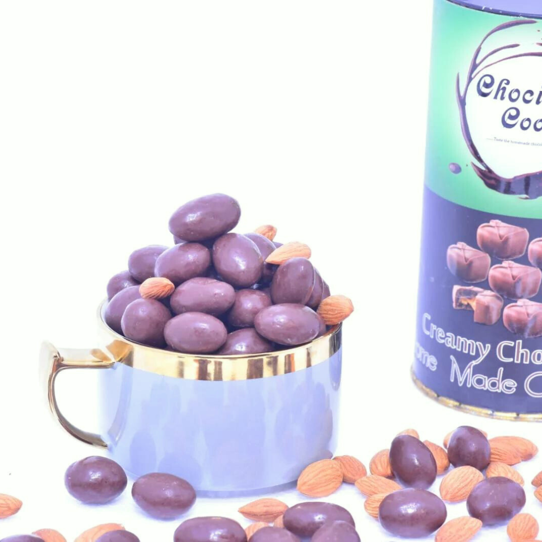 Coorg Premium Almond Drops Chocolates (Crunchy Roasted Almond with Milk ...